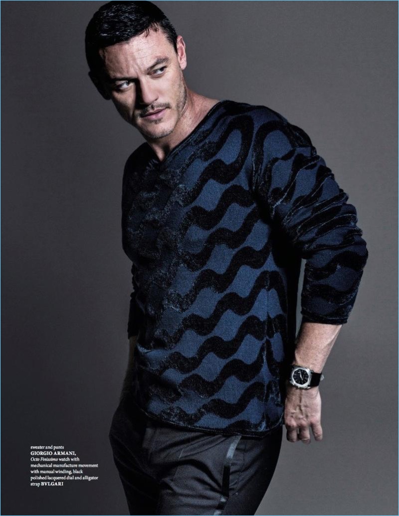 Luke Evans Covers The Fashionable Lampoon, Talks Aesthetics & Fashion ...