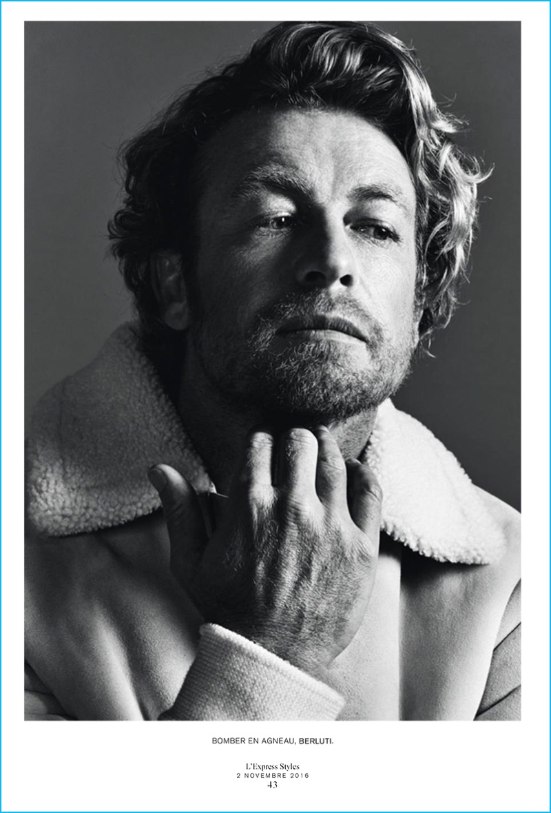 Simon Baker is the Ultimate Gentleman for L’Express Styles Cover Story ...