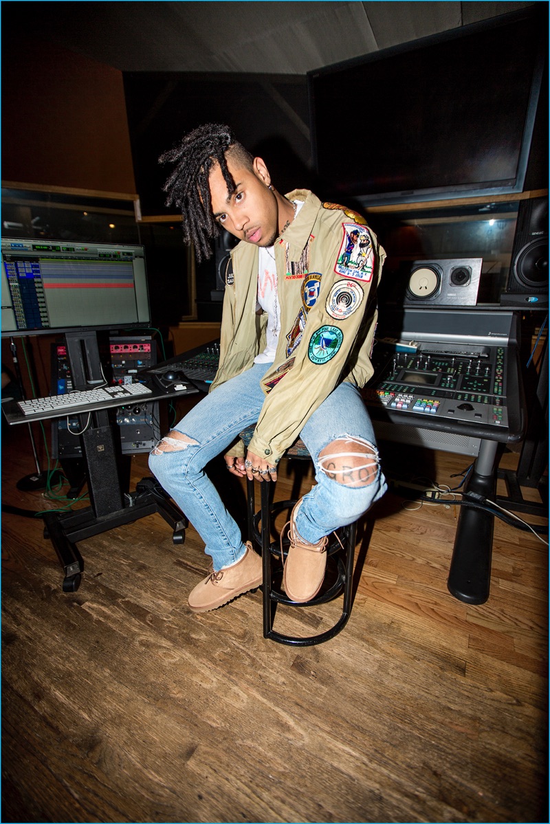 Vic Mensa 2016 UGG Fall Campaign