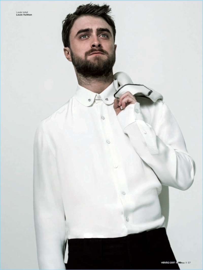Daniel Radcliffe Dons Louis Vuitton & Prada for GQ Style Brasil Cover Story