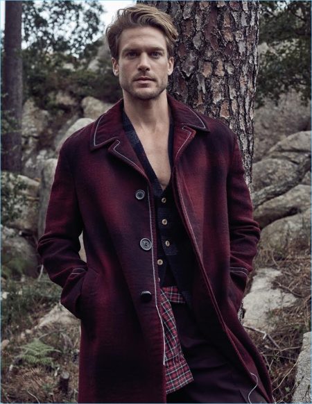 Jason Morgan Ventures Outdoors for GQ Portugal Editorial – The Fashionisto