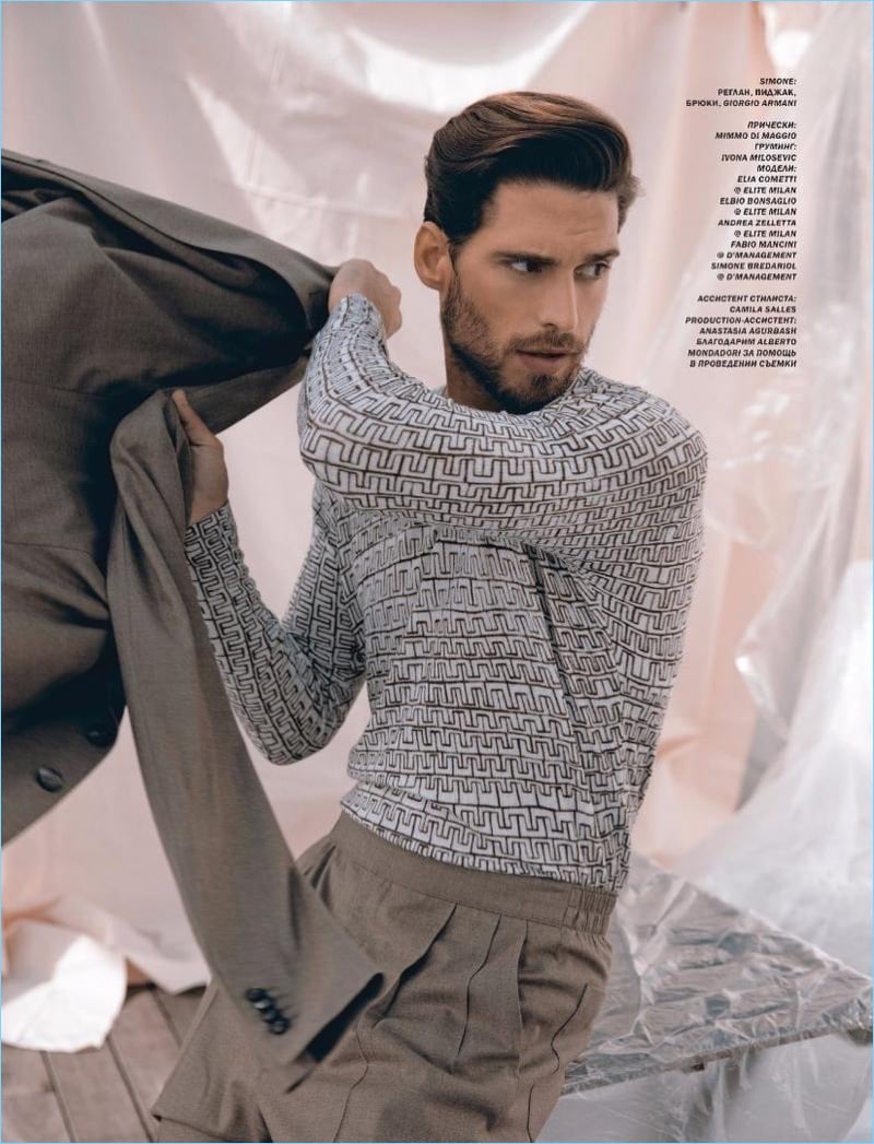 Made in Italy: Italian Models Cover L’Officiel Hommes Ukraine – The ...