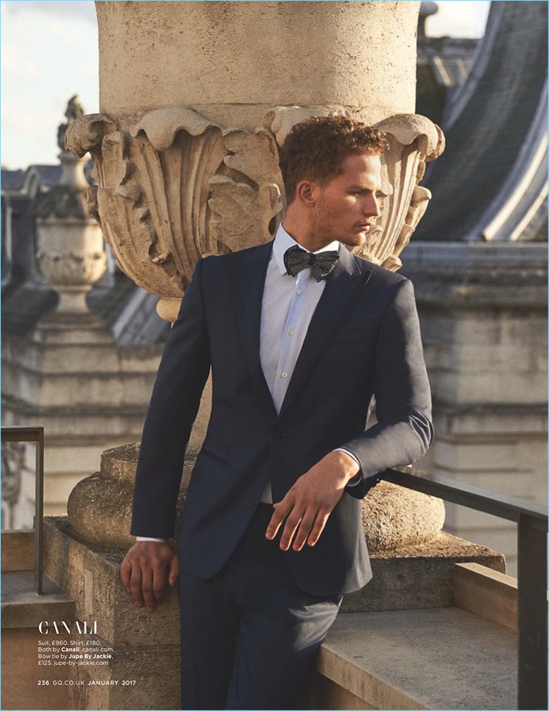 Nathaniel Visser Dons Italian Tailoring for British GQ – The Fashionisto