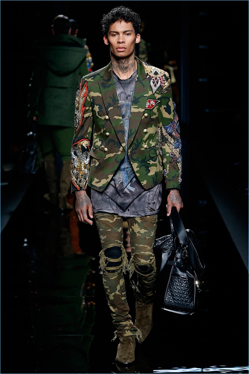 Balmain Fall/Winter 2017 Men's Collection