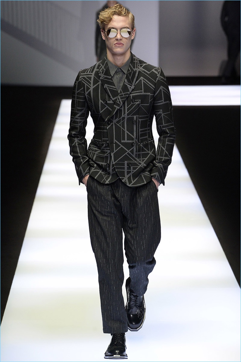 Emporio Armani Fall/Winter 2017 Men's Collection