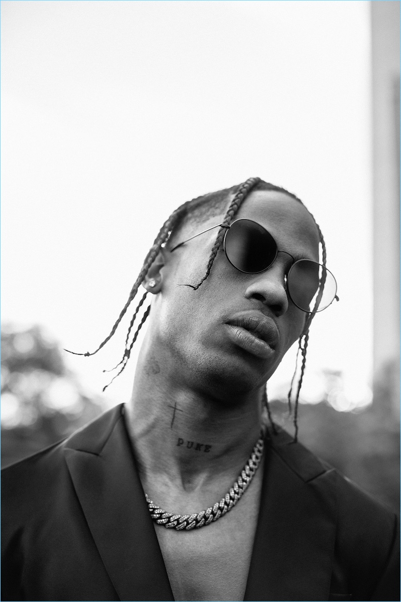 Travis Scott Covers Man in Town, Talks Fashion & Style – The Fashionisto