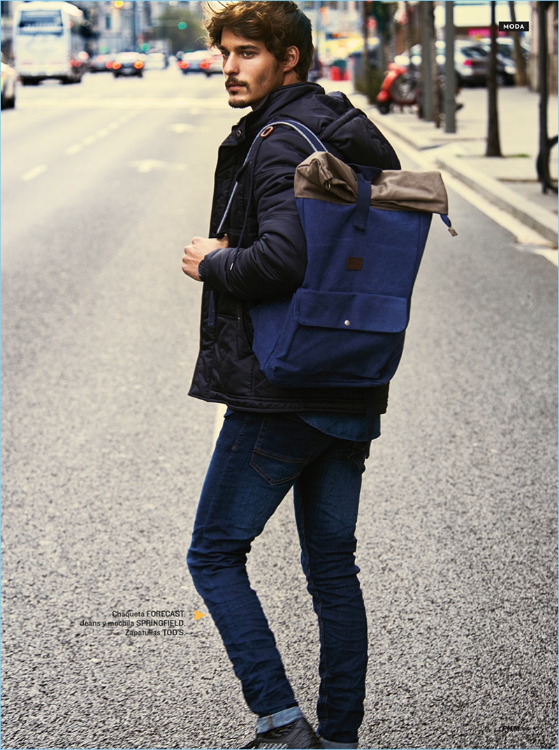 Edu Roman Takes to the Streets of Barcelona for FHM España – The ...