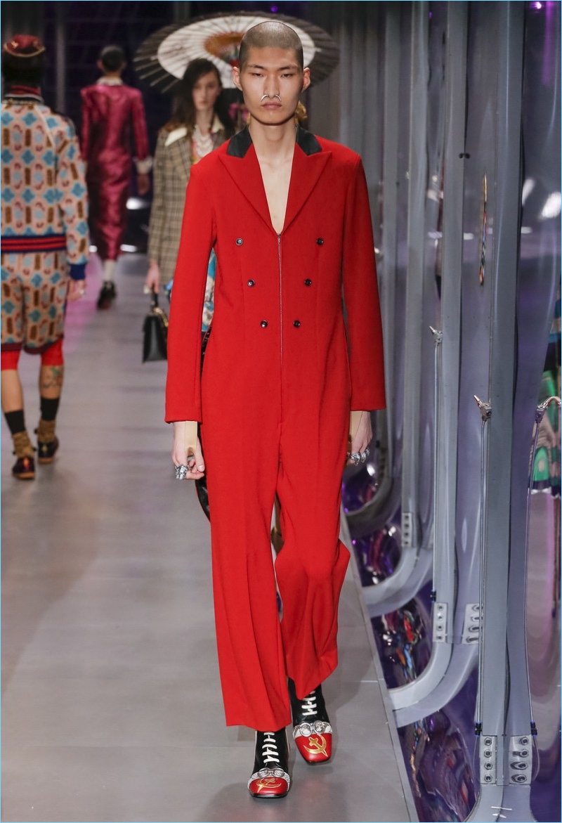 Gucci Fall/Winter 2017 Men's Runway Collection