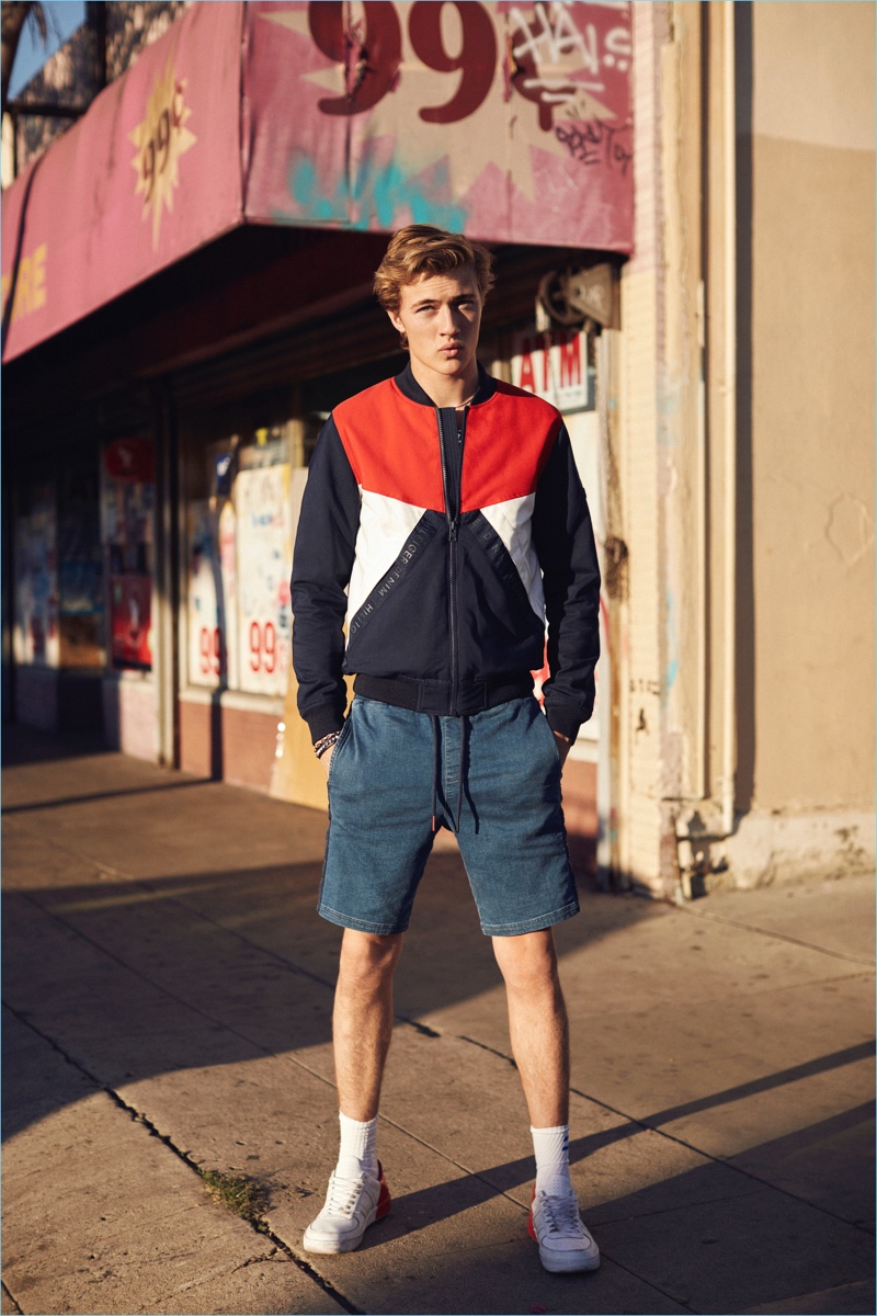 Anwar Hadid Lucky Blue Smith Hilfiger Denim Spring/Summer 2017 Campaign