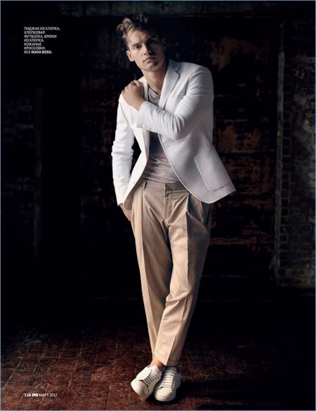 Vladimir Ivanov Models 14 Spring Looks for GQ Russia – The Fashionisto