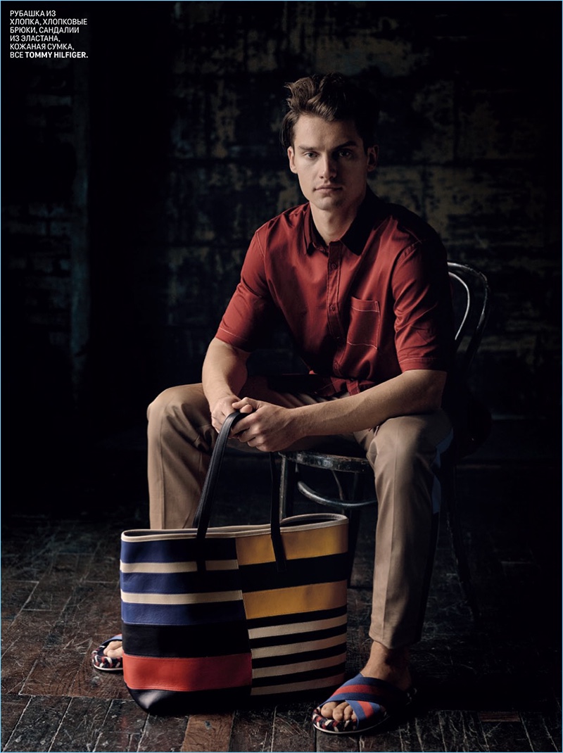 Vladimir Ivanov Models 14 Spring Looks for GQ Russia – The Fashionisto