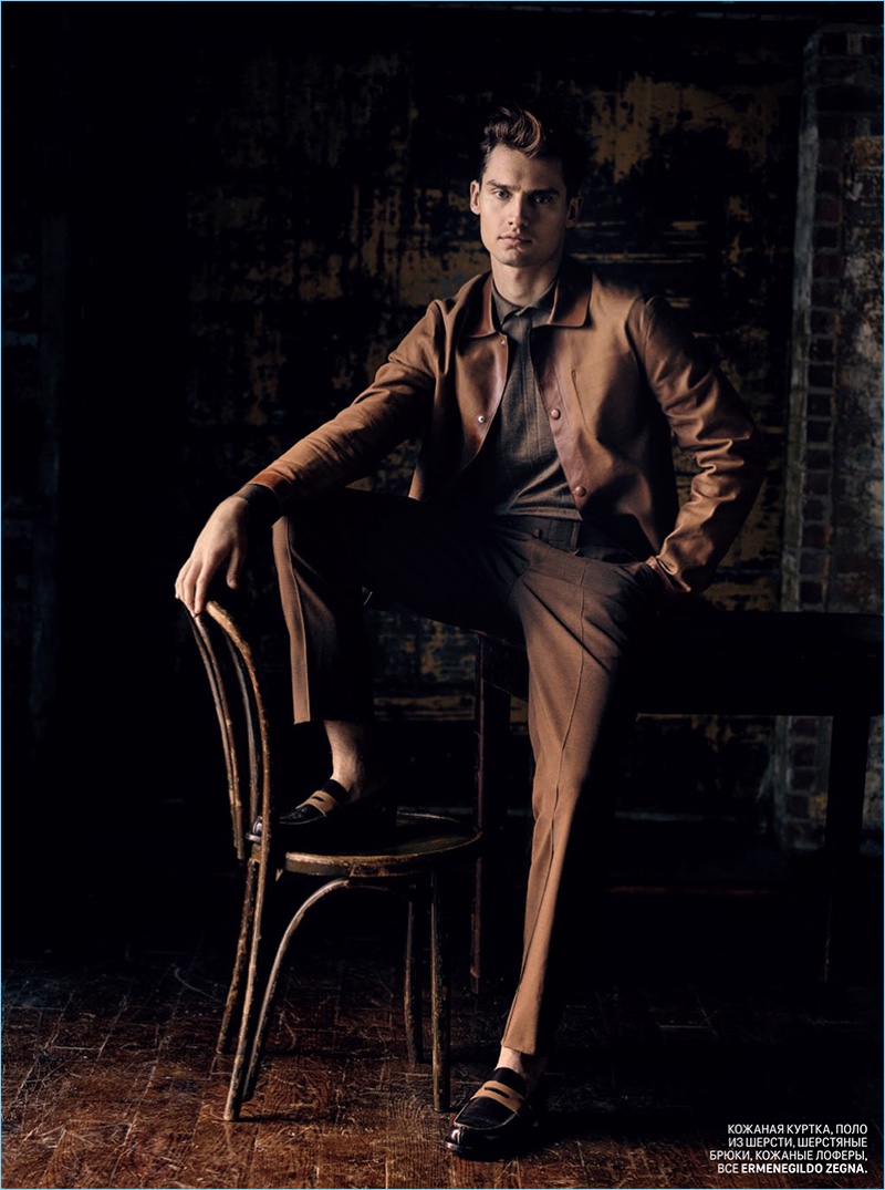 Vladimir Ivanov Models 14 Spring Looks for GQ Russia – The Fashionisto