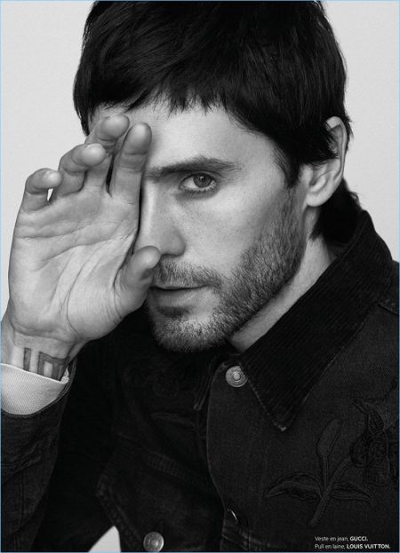 Jared Leto Covers L'Officiel Hommes Paris, Rocks Gucci & Carrera – The ...