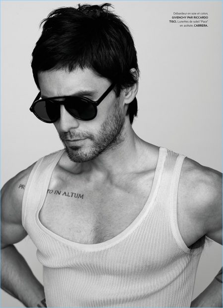 Jared Leto Covers L'Officiel Hommes Paris, Rocks Gucci & Carrera – The ...
