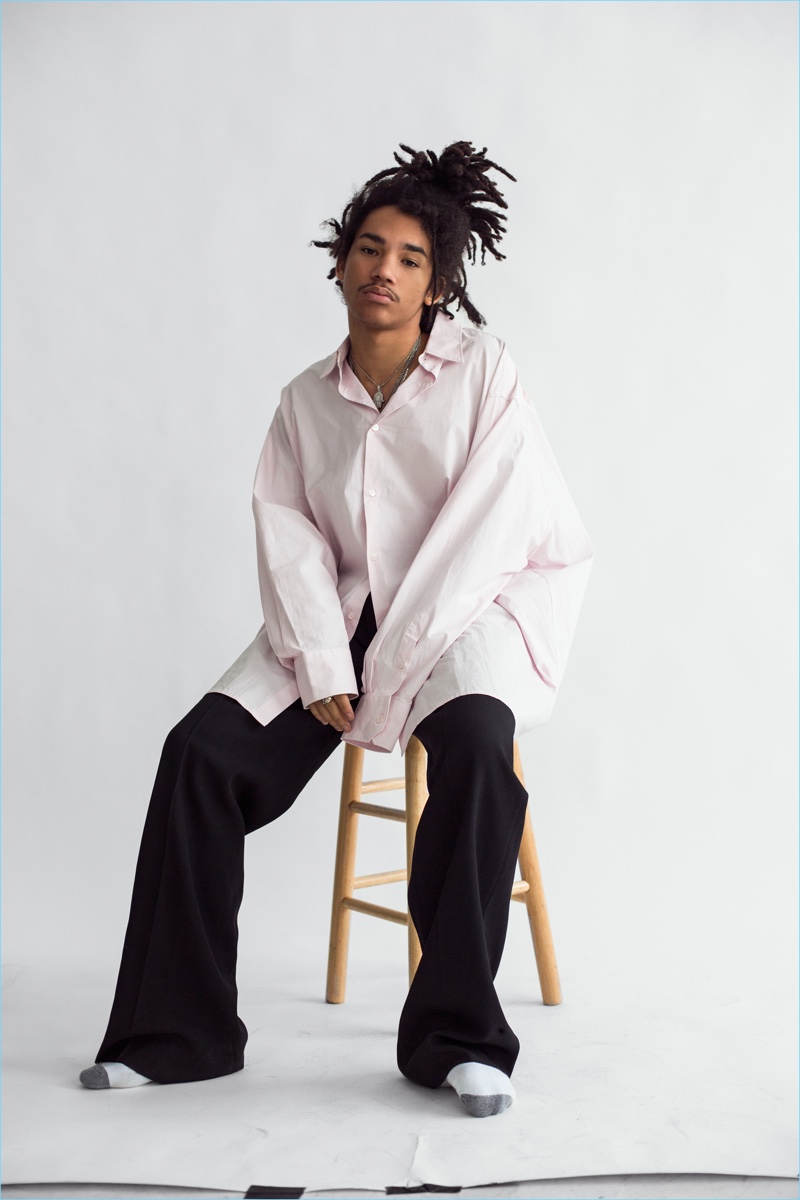 Luka Sabbat Stunts in Flaunt Shoot, Talks Being an Influencer – The ...