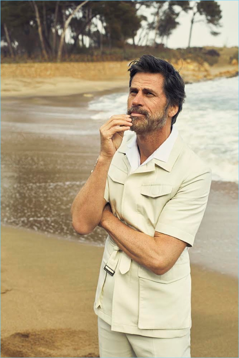 Mark Vanderloo Dons Elegant Styles for El País Semanal – The Fashionisto