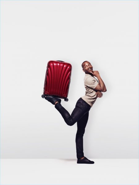 The Serious Traveller: Rankin Shoots Samsonite Campaign – The Fashionisto
