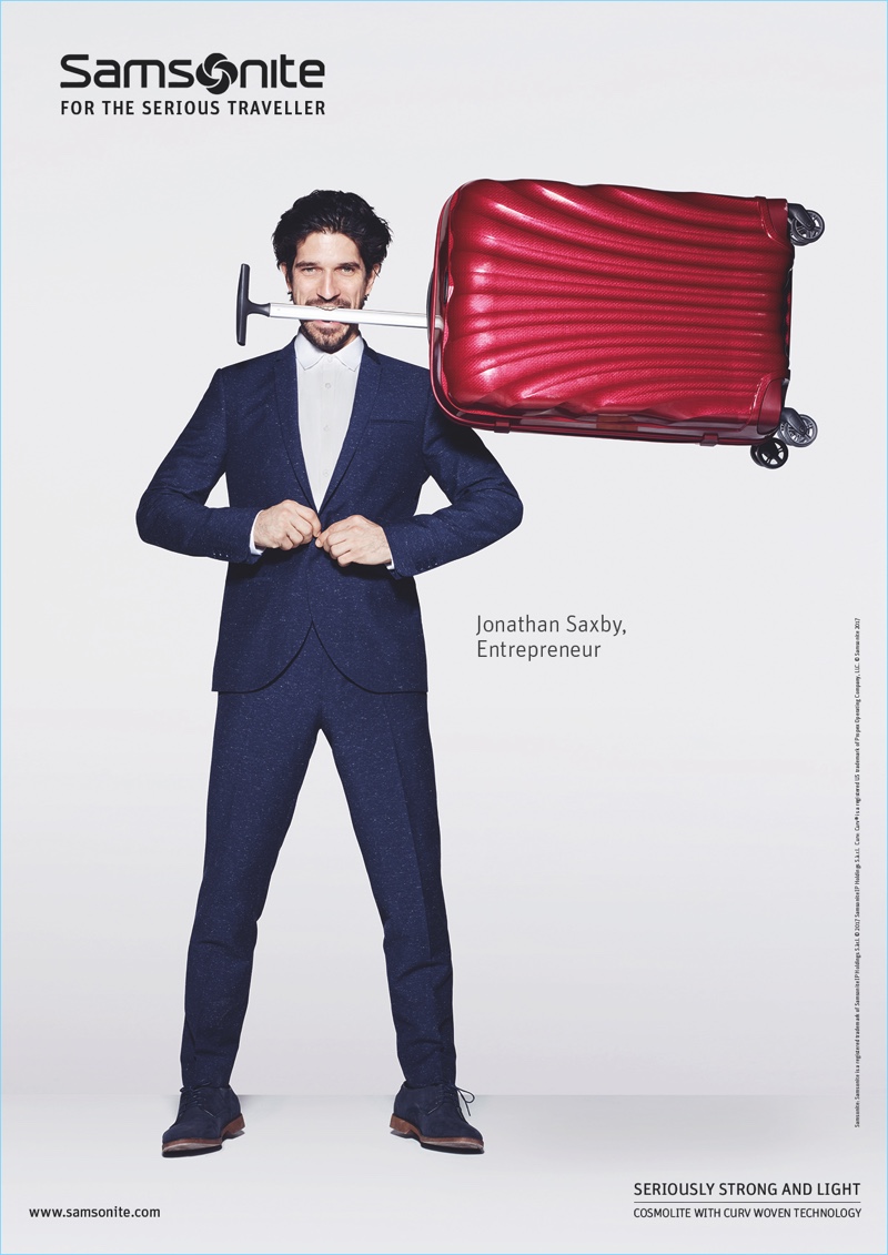 The Serious Traveller: Rankin Shoots Samsonite Campaign – The Fashionisto