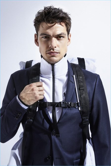 Watch Me! Filip Wolfe Dons Sporty Styles for Esquire Serbia – The ...