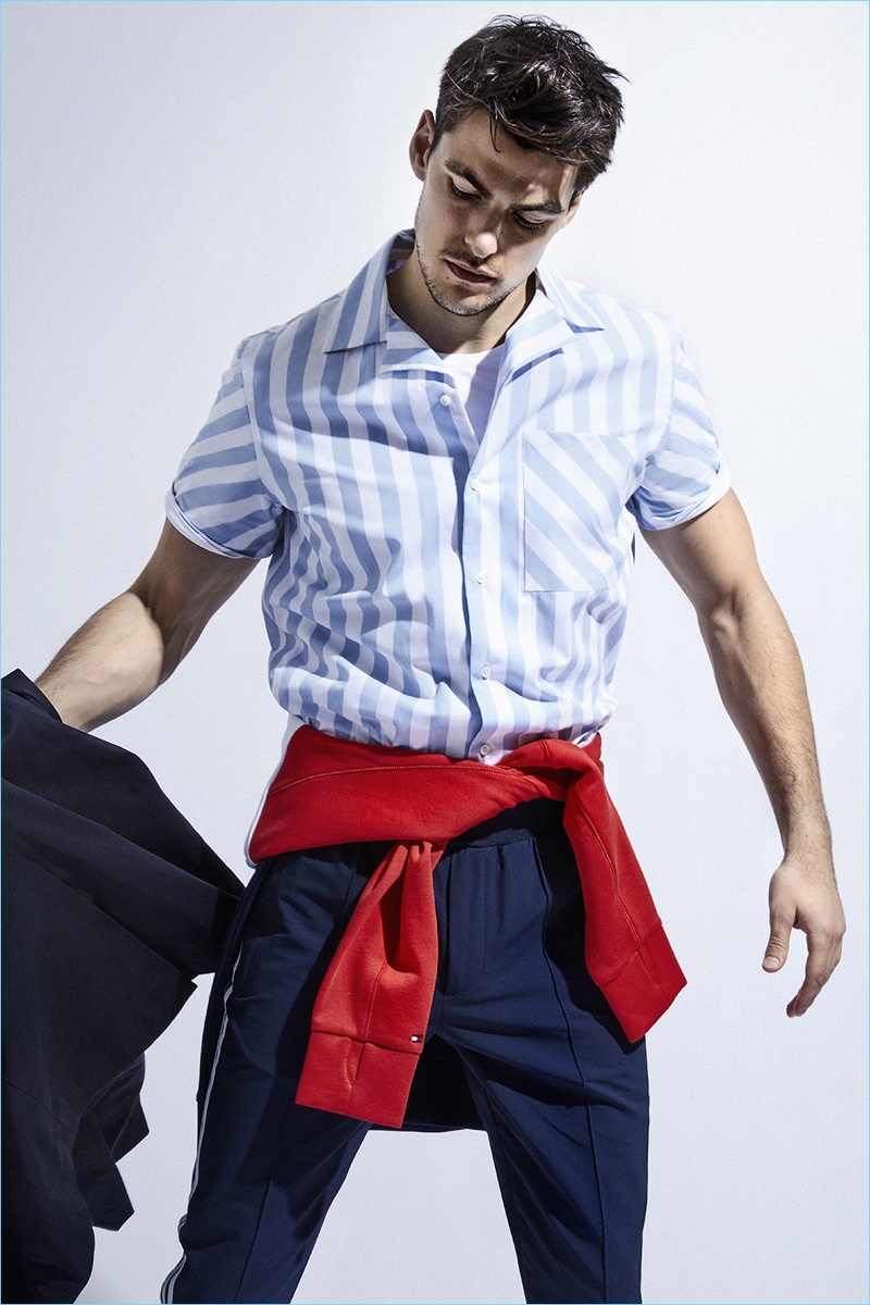 Watch Me! Filip Wolfe Dons Sporty Styles for Esquire Serbia – The ...