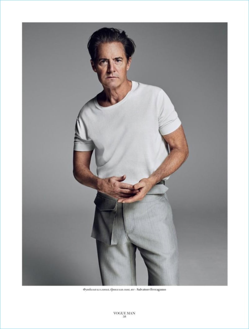 Kyle MacLachlan Stars in Playful Vogue Man Ukraine Cover Shoot – The ...