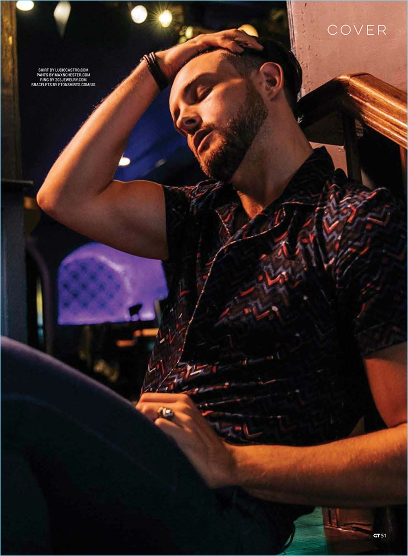 Nico Tortorella Covers GT, Talks Being a Bisexual Role Model – The ...