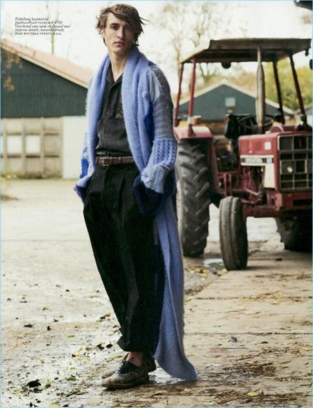 Tim Dibble is a Field Boy for Vogue Man Netherlands – The Fashionisto
