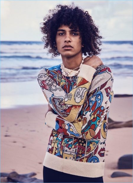 Wool by the Beach: Trè Samuels Stars in Wool Cover Story – The Fashionisto
