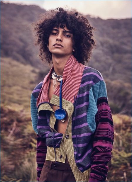 Wool by the Beach: Trè Samuels Stars in Wool Cover Story – The Fashionisto