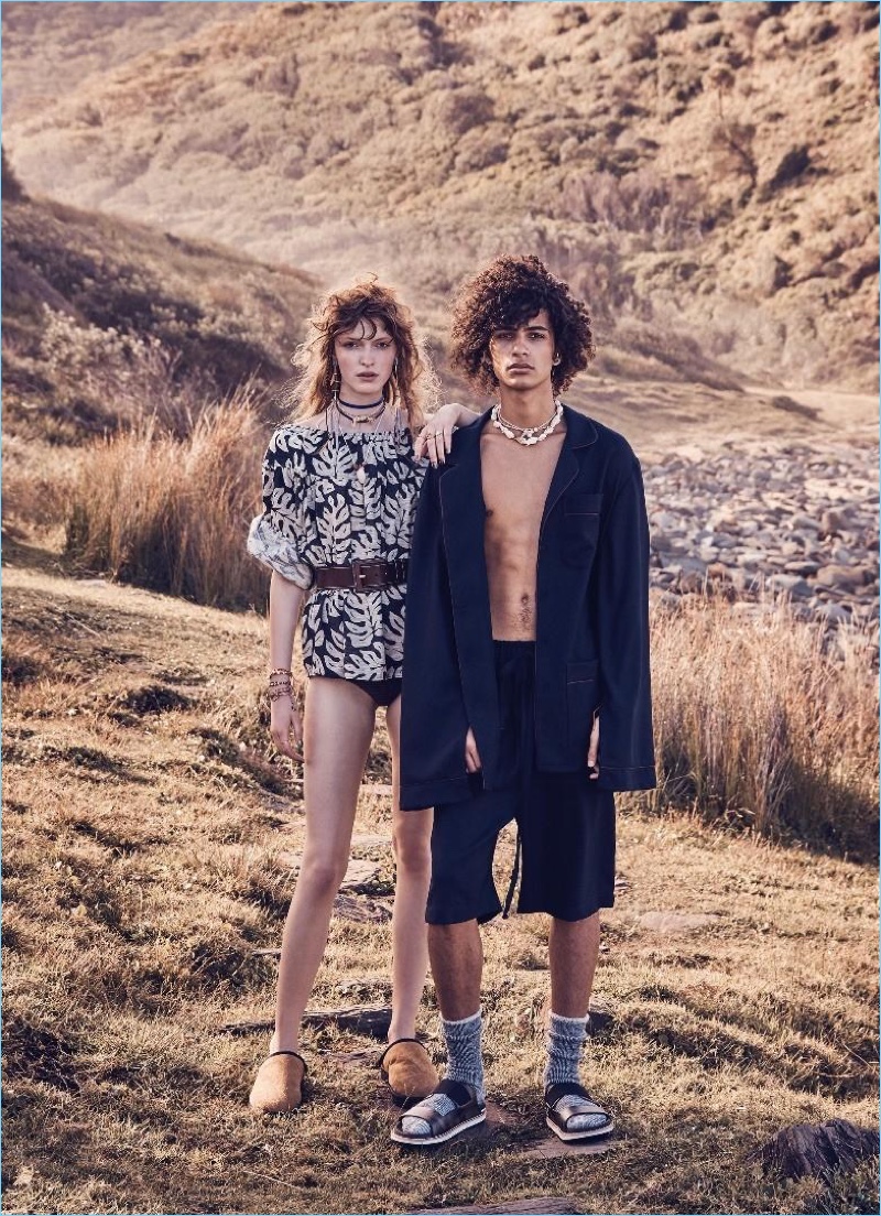 Wool by the Beach: Trè Samuels Stars in Wool Cover Story – The Fashionisto