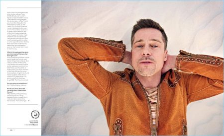 Brad Pitt GQ Style 2017 Cover Photo Shoot