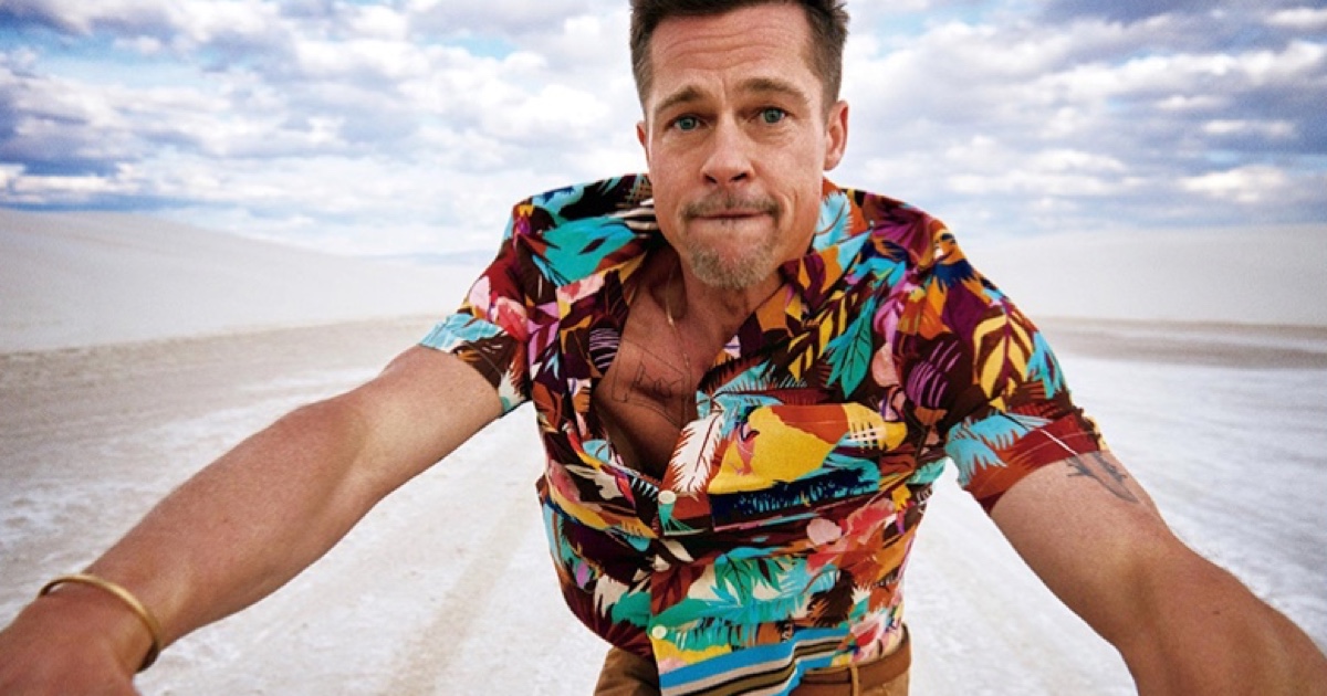 Brad Pitt GQ Style 2017 Cover Photo Shoot