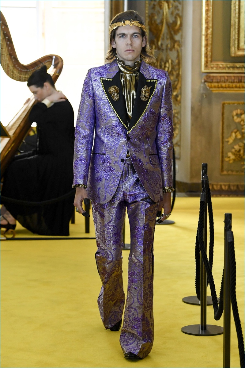 Gucci Cruise 2018 Men's Runway Collection