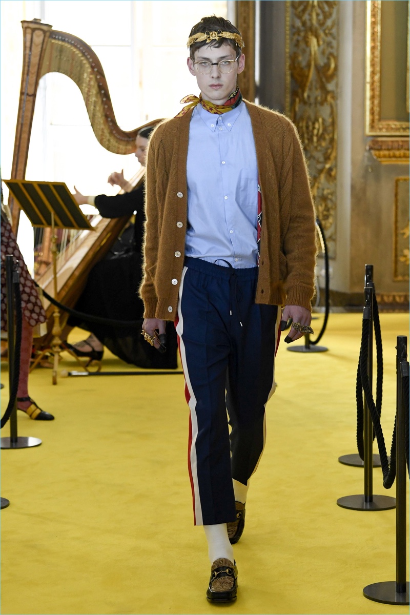 Gucci Cruise 2018 Men's Runway Collection
