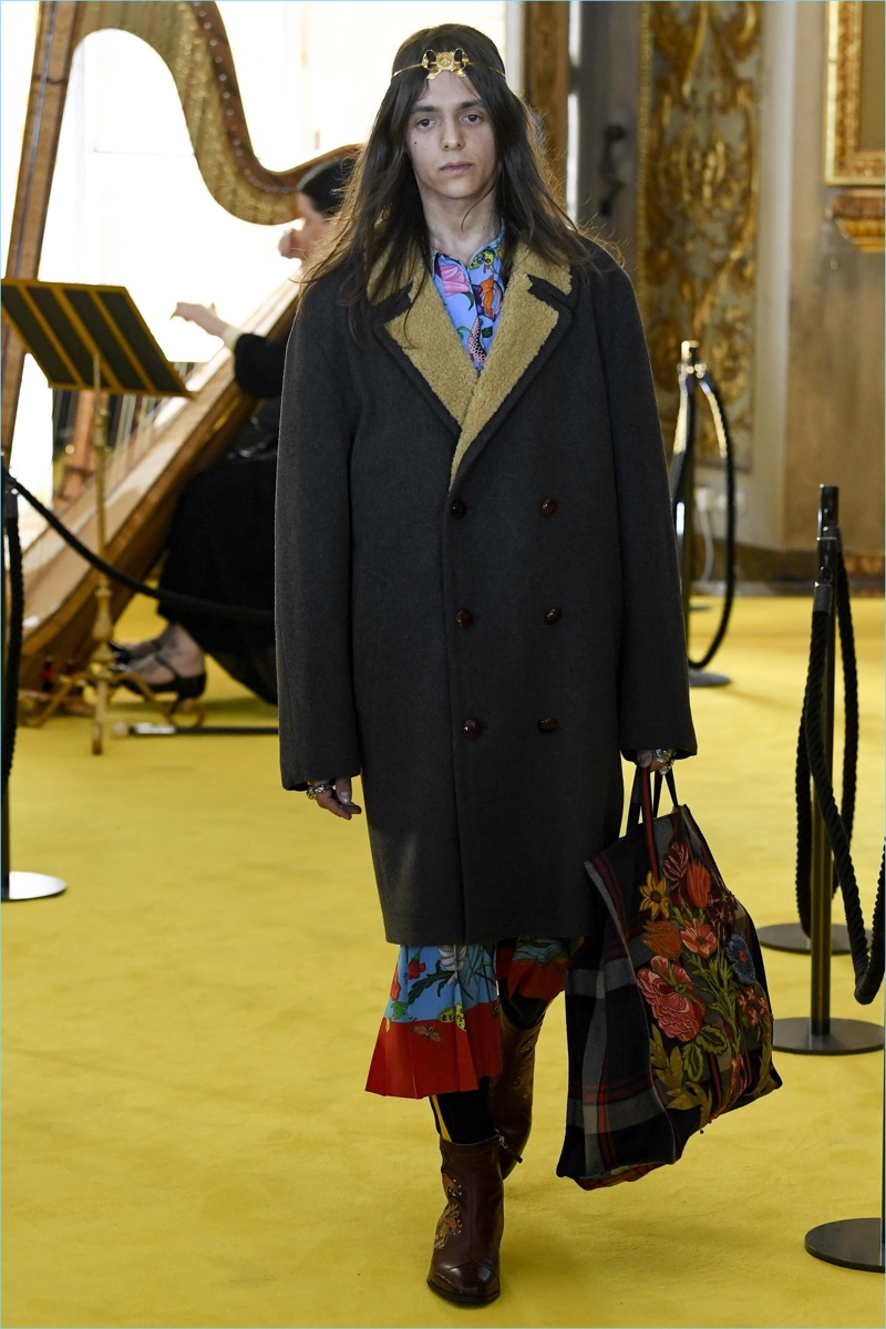 Gucci Cruise 2018 Men's Runway Collection