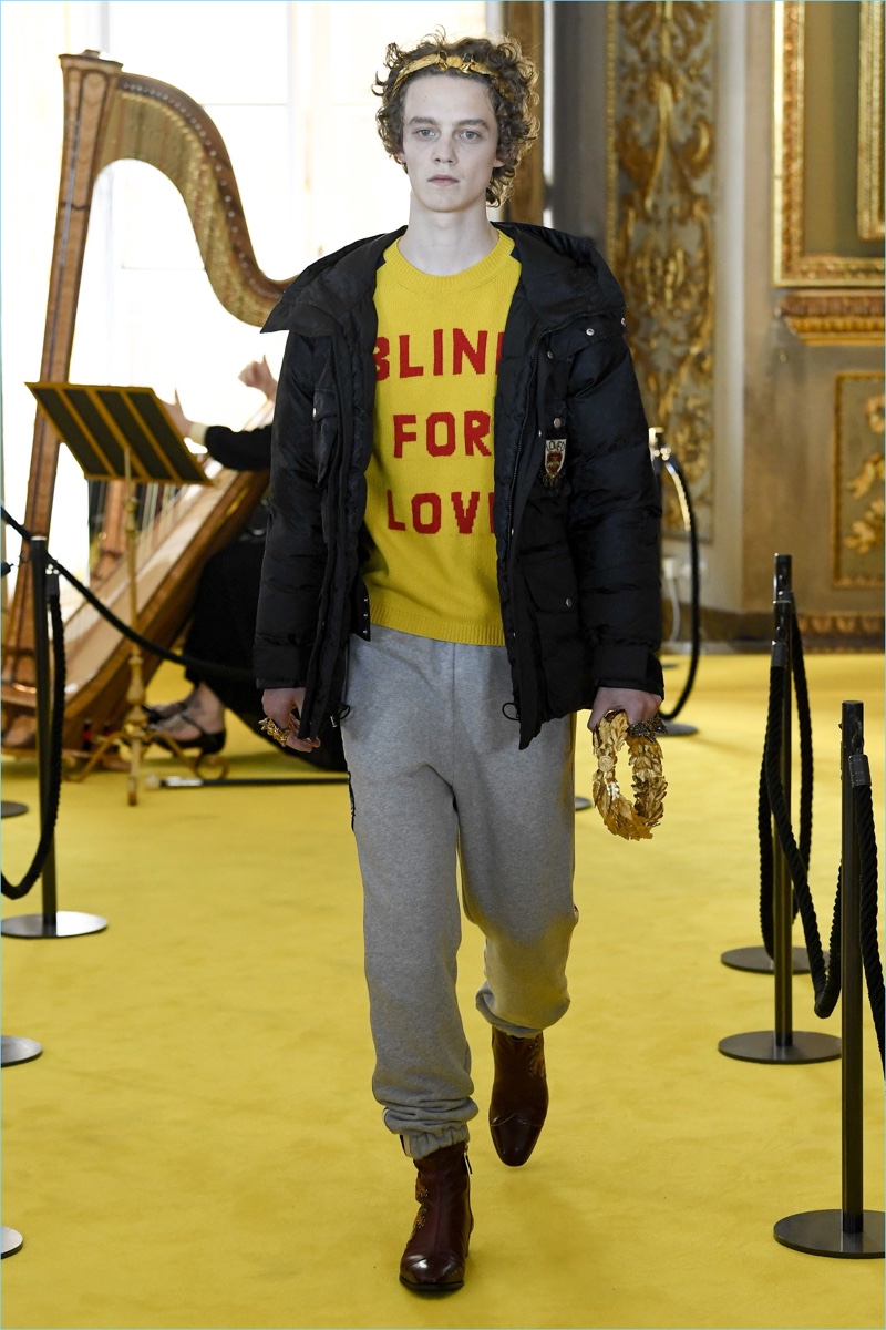 Gucci Cruise 2018 Men's Runway Collection