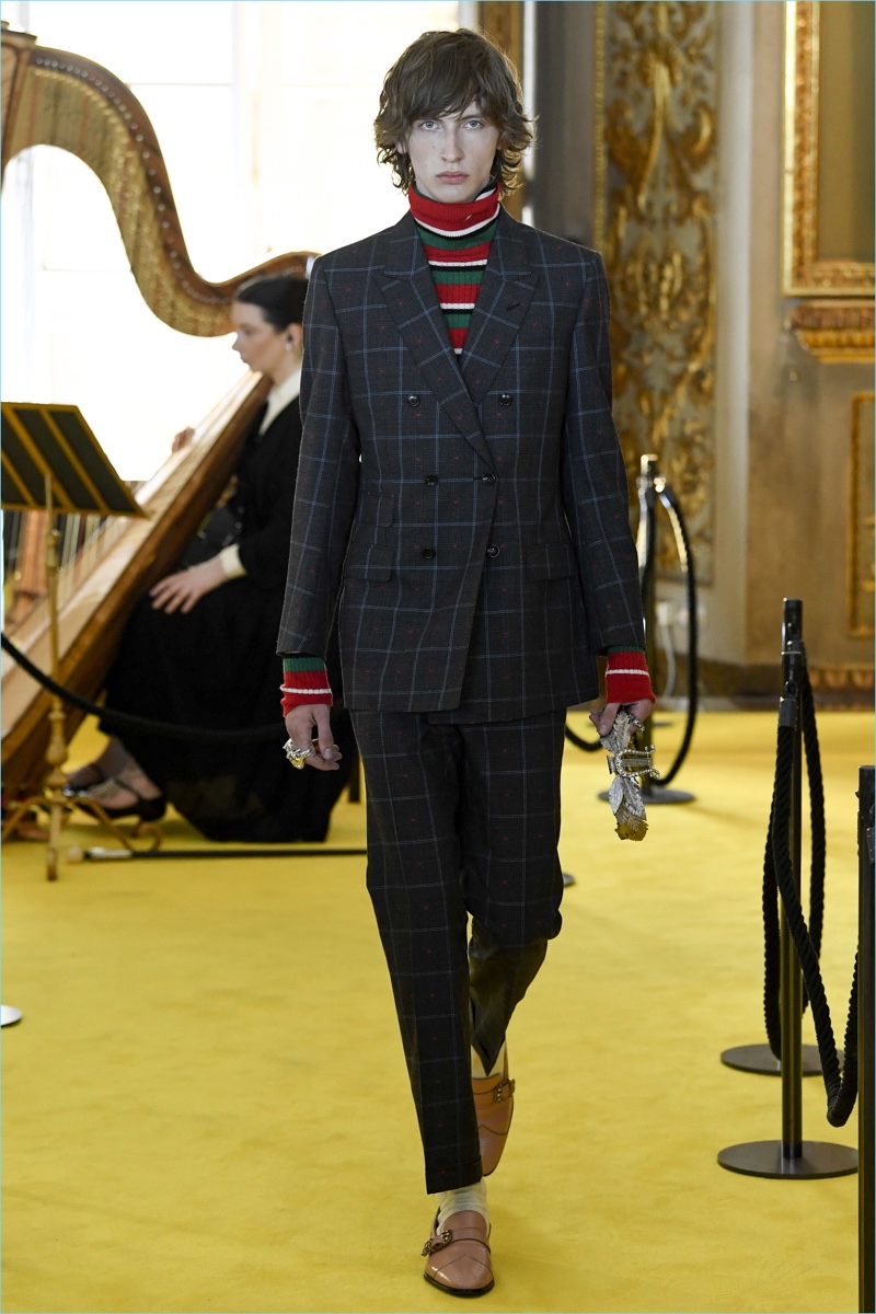 Gucci Cruise 2018 Men's Runway Collection