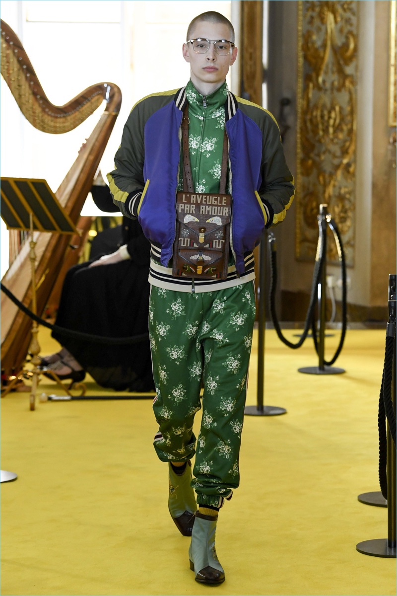 Gucci Cruise 2018 Men's Runway Collection