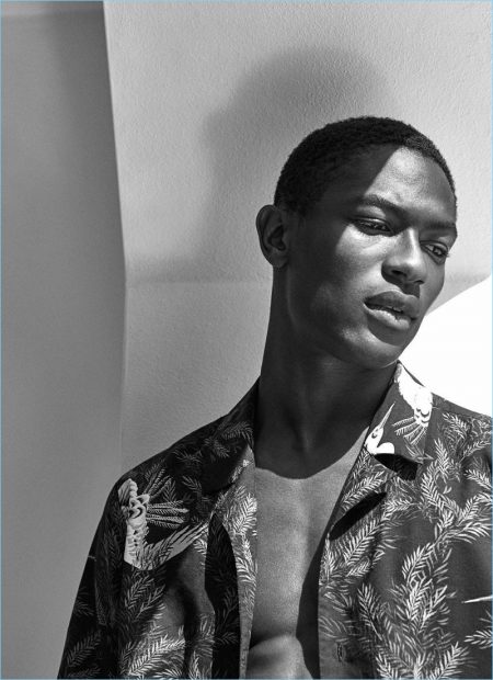 Beat the Heat: Hamid Onifade Models H&M’s Sleek Summer Styles – The ...