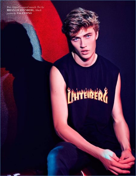 Lucky Blue Smith & The Atomics FV Magazine Cover Photo Shoot