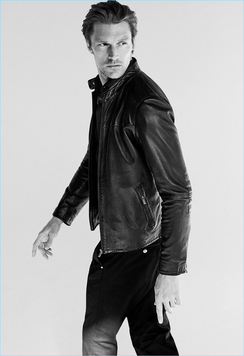 Everlasting Elegance: Shaun DeWet Models Classic Massimo Dutti Styles ...
