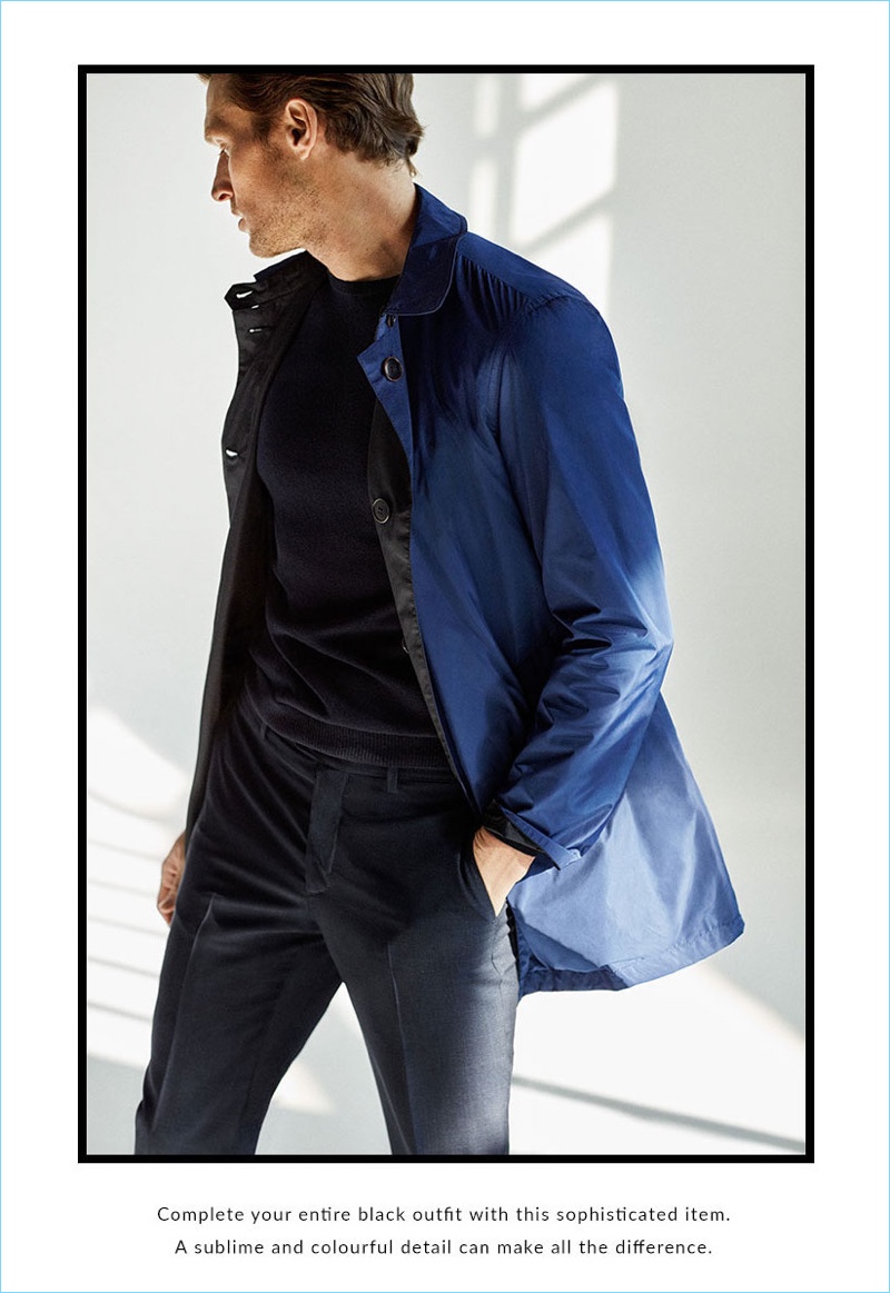 Everlasting Elegance: Shaun DeWet Models Classic Massimo Dutti Styles ...