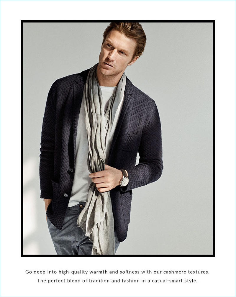 Everlasting Elegance: Shaun DeWet Models Classic Massimo Dutti Styles ...