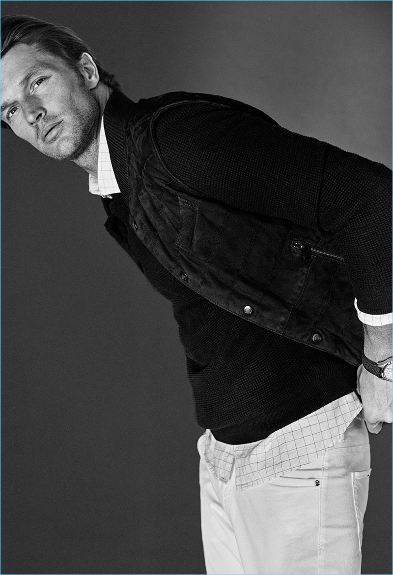 Everlasting Elegance: Shaun DeWet Models Classic Massimo Dutti Styles ...