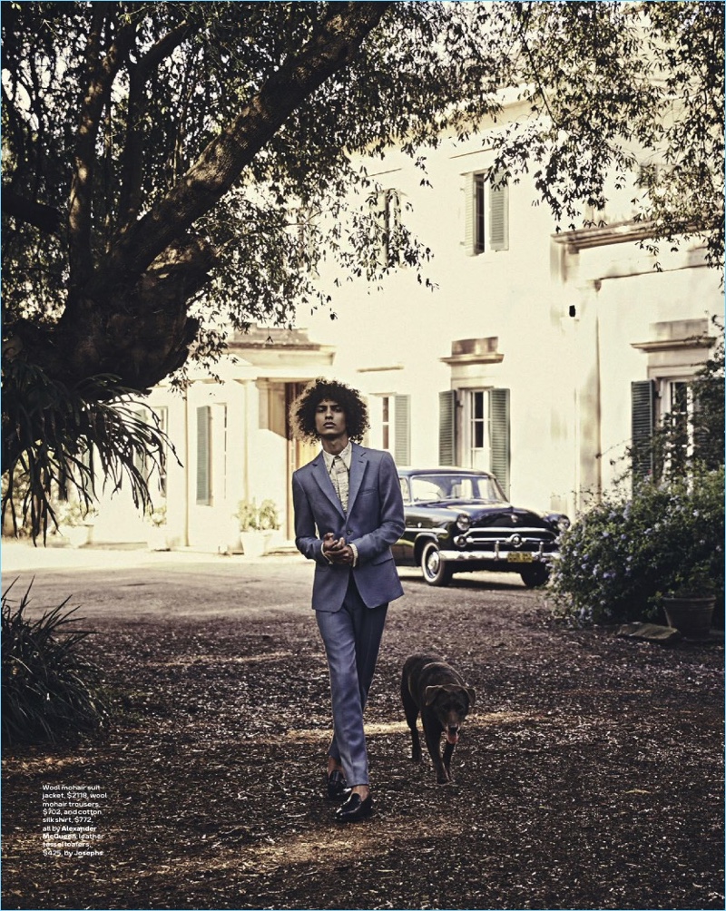 Trè Chic: Trè Samuels for GQ Australia – The Fashionisto