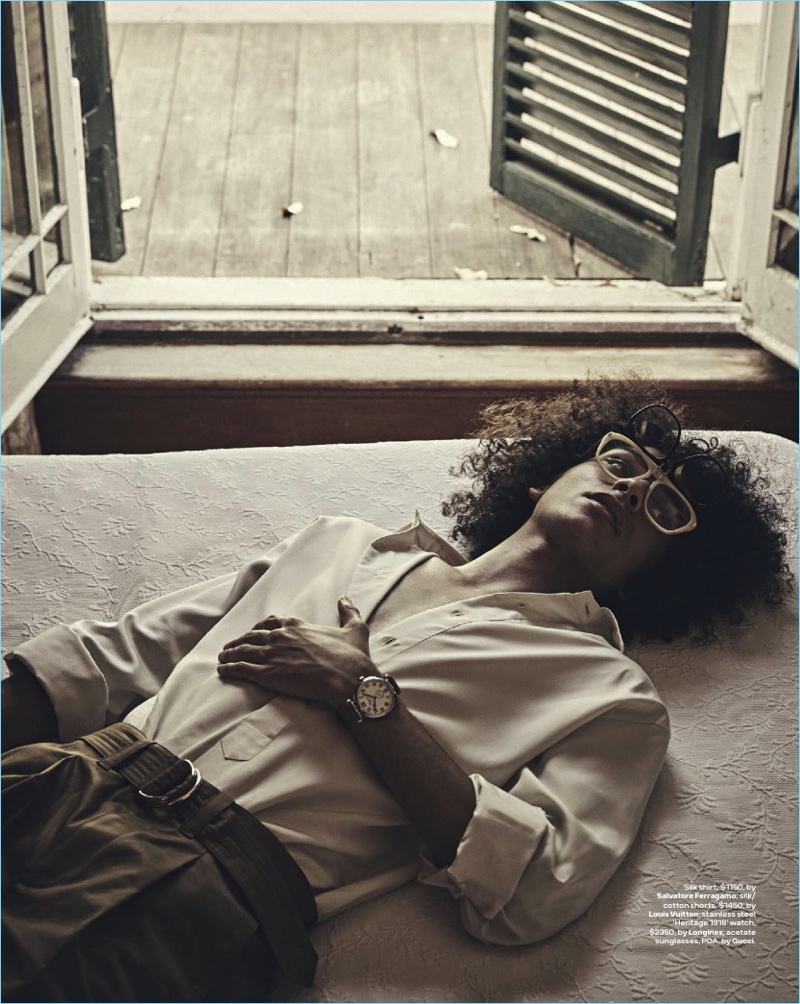 Trè Chic: Trè Samuels for GQ Australia – The Fashionisto