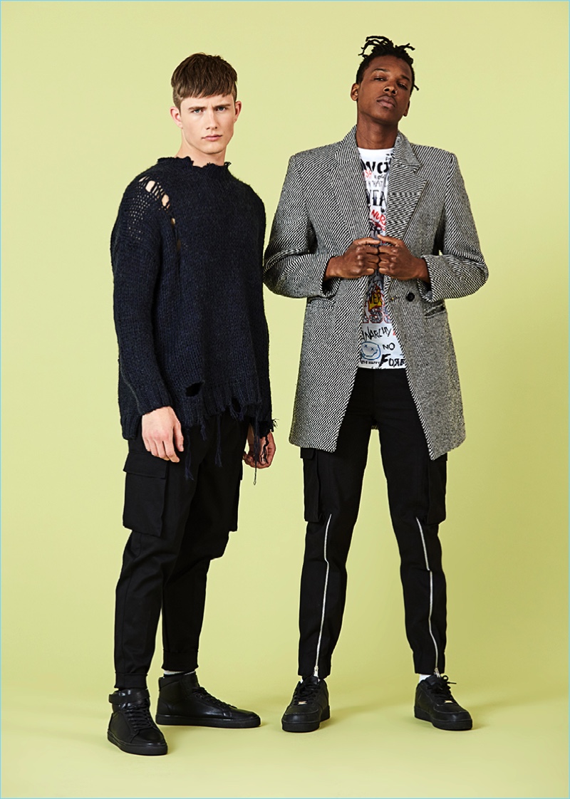 boohooMAN Fall/Winter 2017 Men's Collection Lookbook