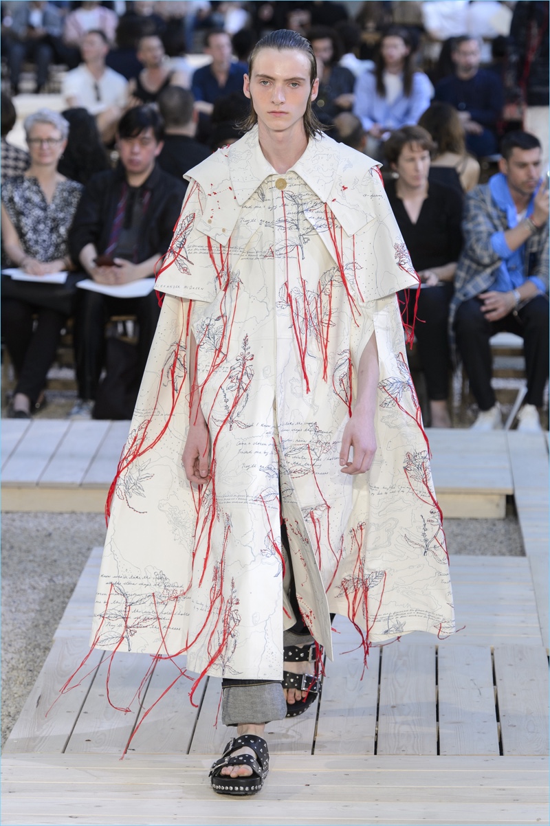 Alexander McQueen Spring/Summer 2018 Men's Collection