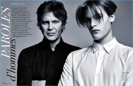 Andre & Parker van Noord Star in Madame Figaro Beauty Feature – The ...