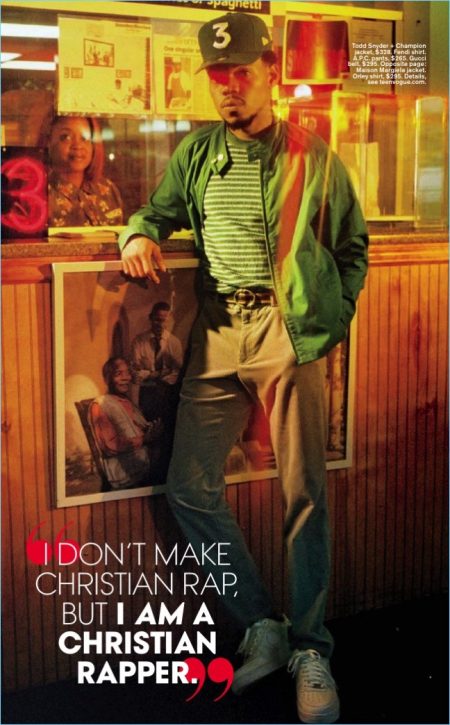 Chance the Rapper Covers Teen Vogue, Talks Image – The Fashionisto